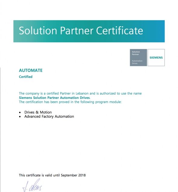 Solution Partner Certificate - Automate